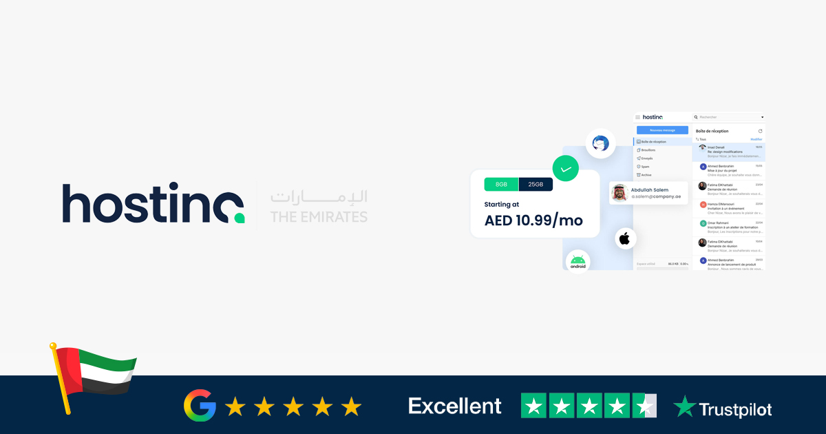 Business Email UAE – Set up your @company.AE email now